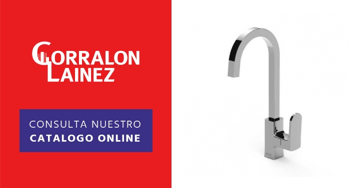 Griferia Monoc. Mesada Cocina Vasser, Ajax | Corralón Láinez