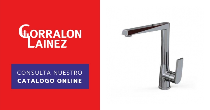 Griferia Monoc. Mesada Cocina Vasser, Zafiro | Corralón Láinez