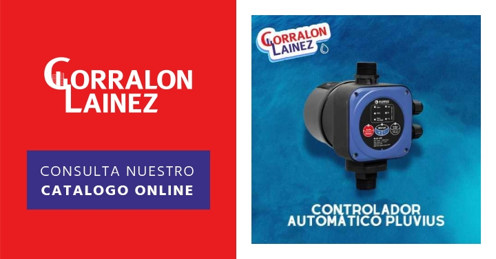 Controlador Automático Presión Smart CAS, Pluvius | Corralón Láinez